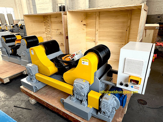Self Aligning Pipe Welding Rollers Vessel Turning Rolls 60T Heavy Duty ...