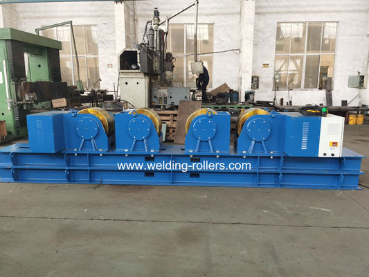 200 Ton Conventional Pipe Welding Roller With Steel Wheels For Wind Tower