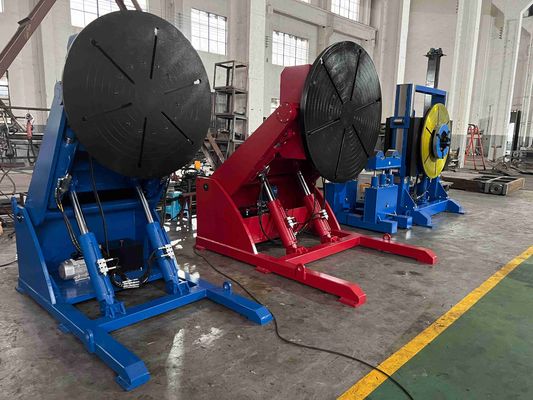 YHB-20 Hydraulic Lifting 3 Axis Positioner With Electric Control System