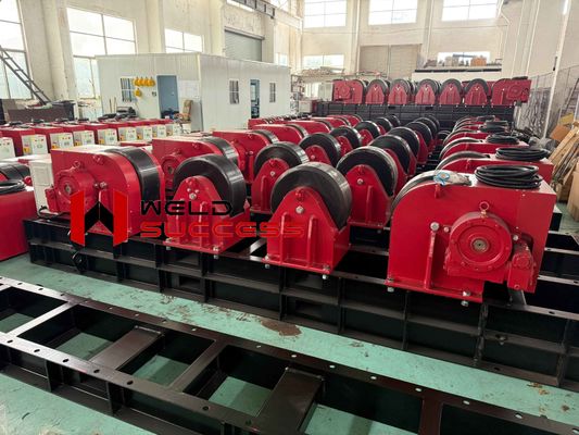 CR-40 Pipe Conventional Welding Rotator With Bolt Adjustment With PU