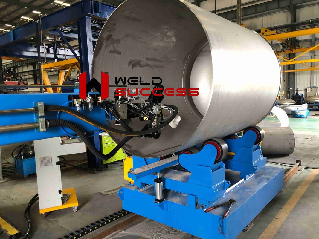 20 Ton Maximum Turning Capacity Self Aligning Welding Rotator With 10 Ton Idler Load Capacity