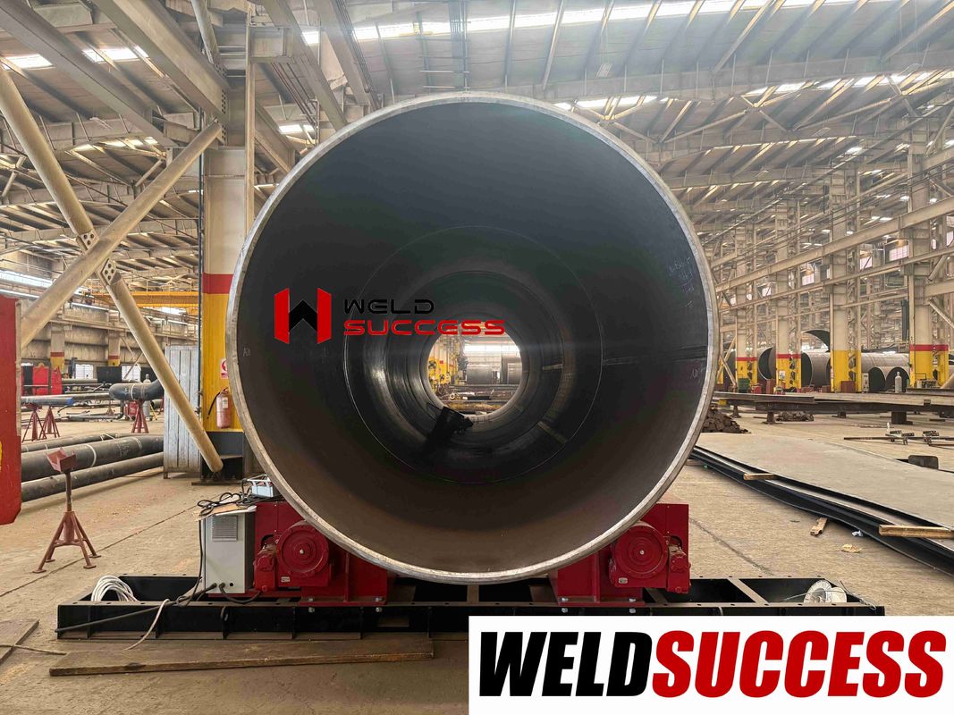 High Load Capacity Heavy Duty Steel Roller Welding Rotators For Tank ...