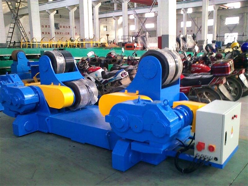 CE Rubber Automatic Pipe Rotators for Welding 47 - 255 Inches Diameter Pipe