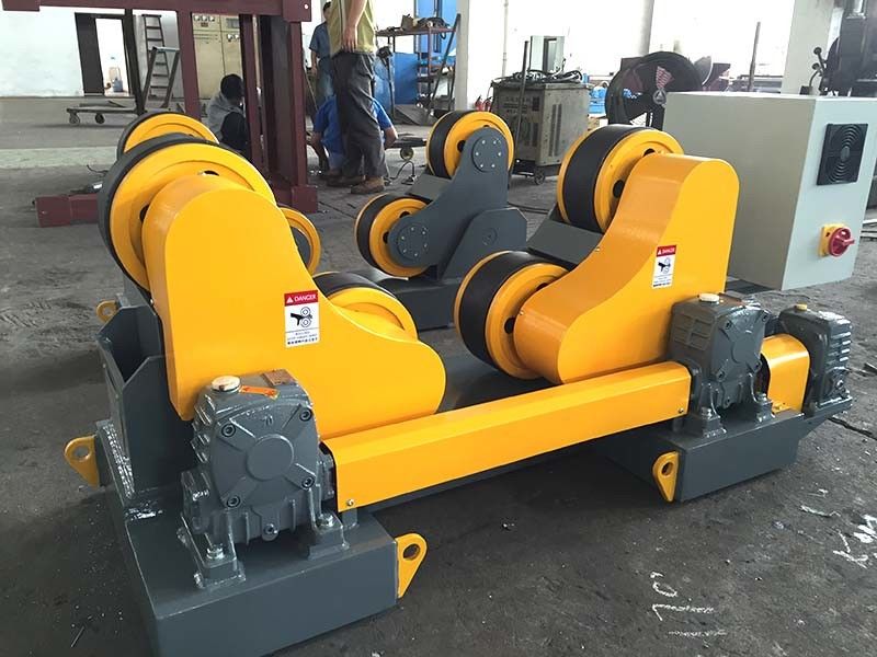 HGZ-10 Self Aligning Welding Rotator 10 Ton Capacity With Foot Pedal ...