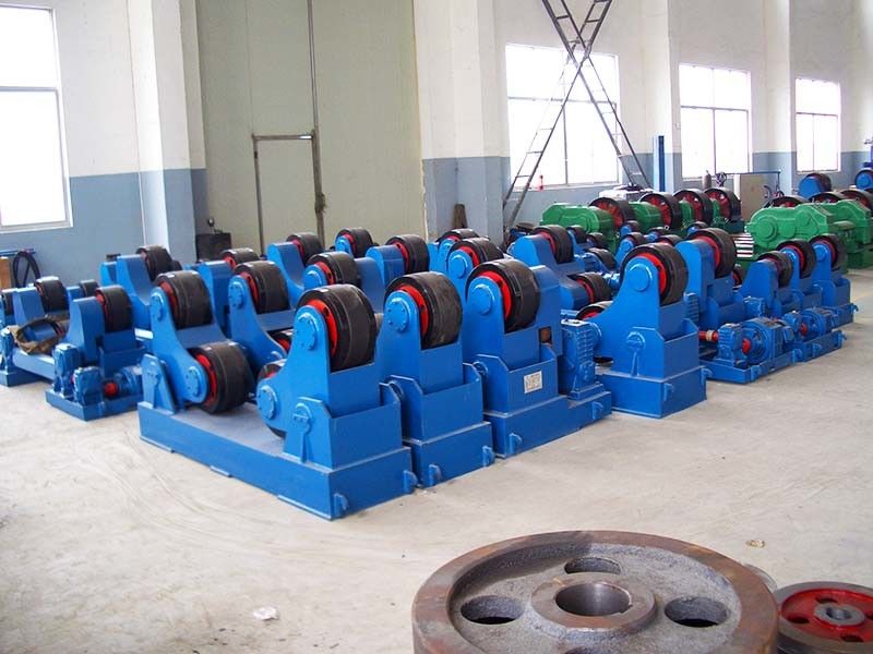 20T Capacity Self Aligning Welding Tank Turning Rolls 1.5KW Single ...