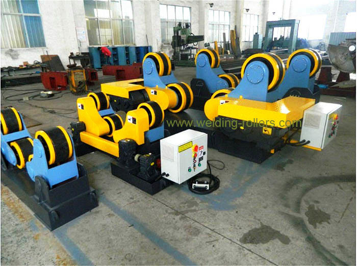 10T / 100T Double Motor Pipe Supports Stands With Wireless Control Self ...