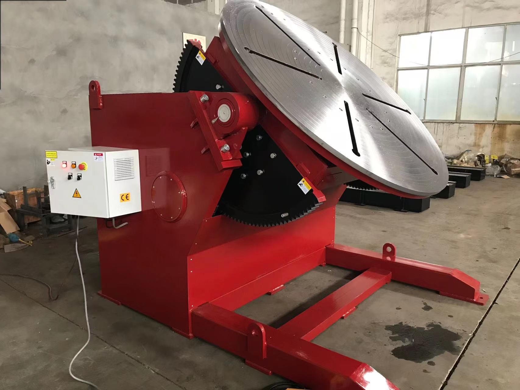 Welding Positioner Turntable Timing Positioning For Welding Pipe ...