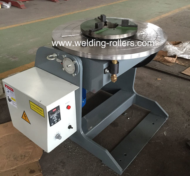 300kg Pipe Automatic Welding Positioner Turntable With Hand Control Box