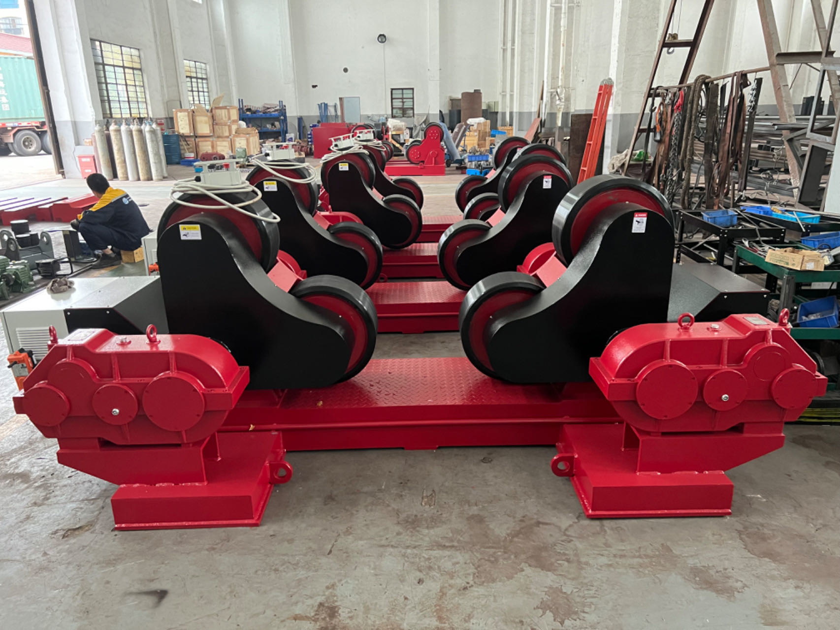 Self Aligning Welding Rotator