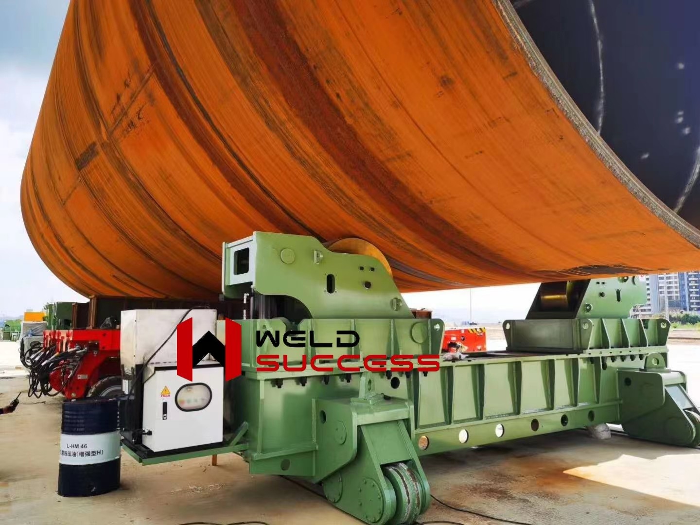 Hydraulic Fit Up Welding rotator