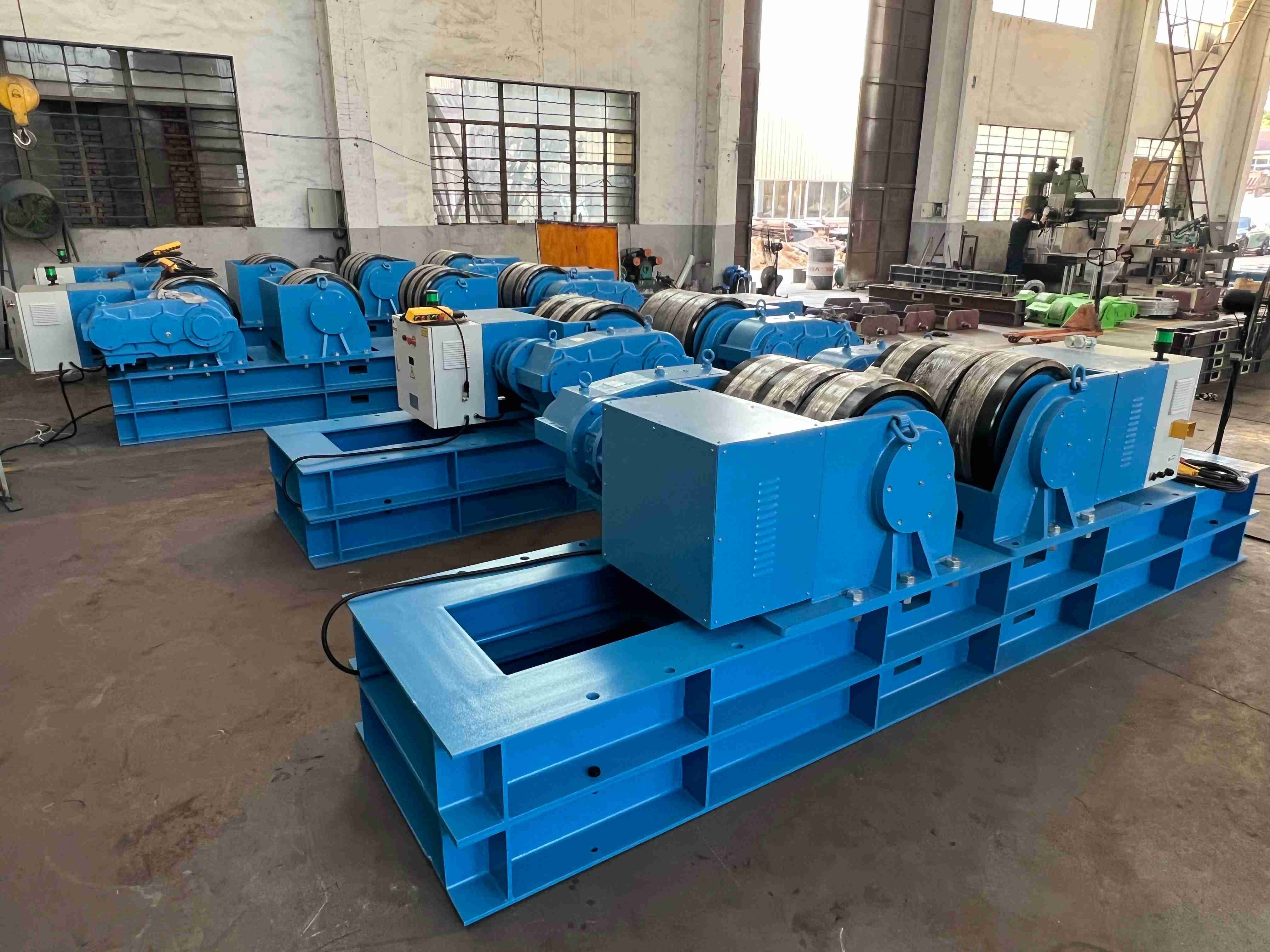 200 Ton Welding Rotator Heavy Duty Conventional With PU Wheels