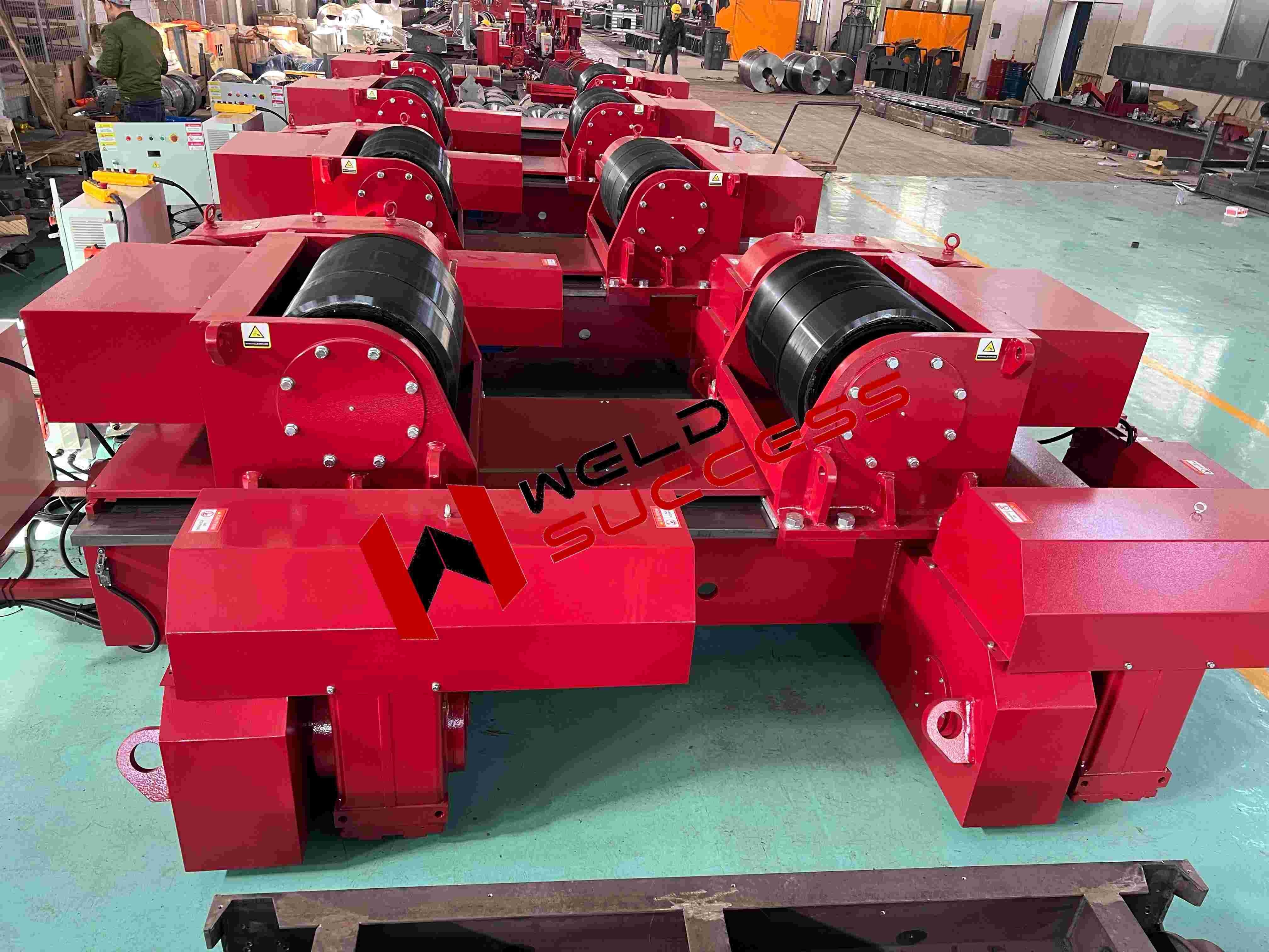 200 Ton Welding Rotator Heavy Duty Conventional With PU Wheels