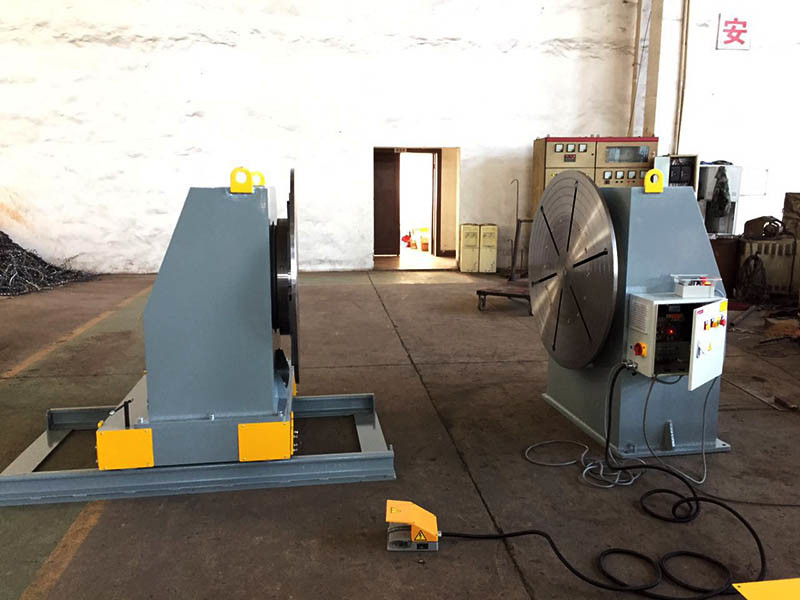 Head Tail stock Pipe to Pipe Welding Positioners For 360° Tilting ...