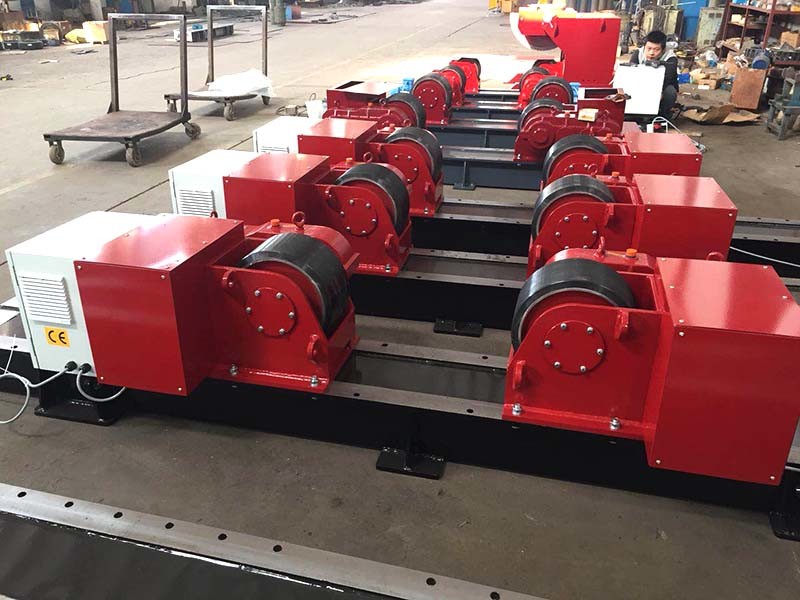 Bolt Adjustment Pipe Turning Rolls, 5T Conventional Pipe Welding Rotator