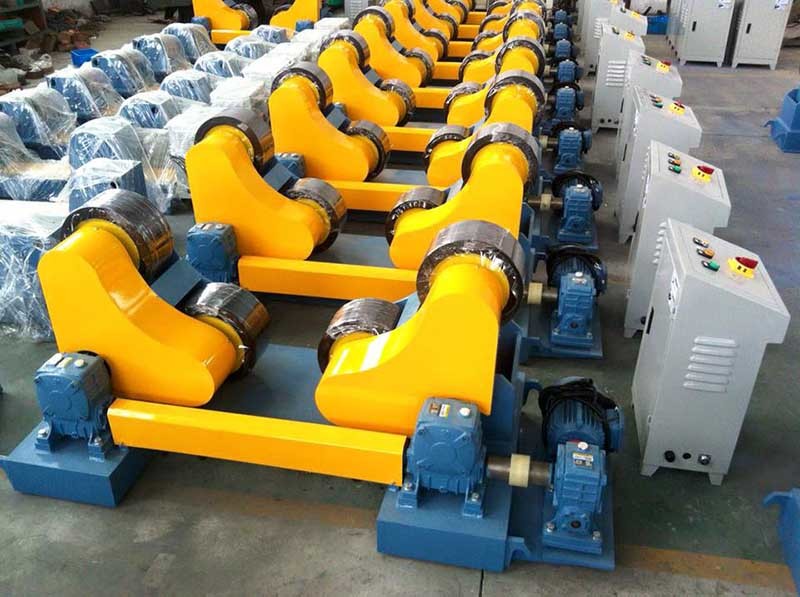 Self Aligning 1000m /Min Pipe Welding Rollers With Digital Display
