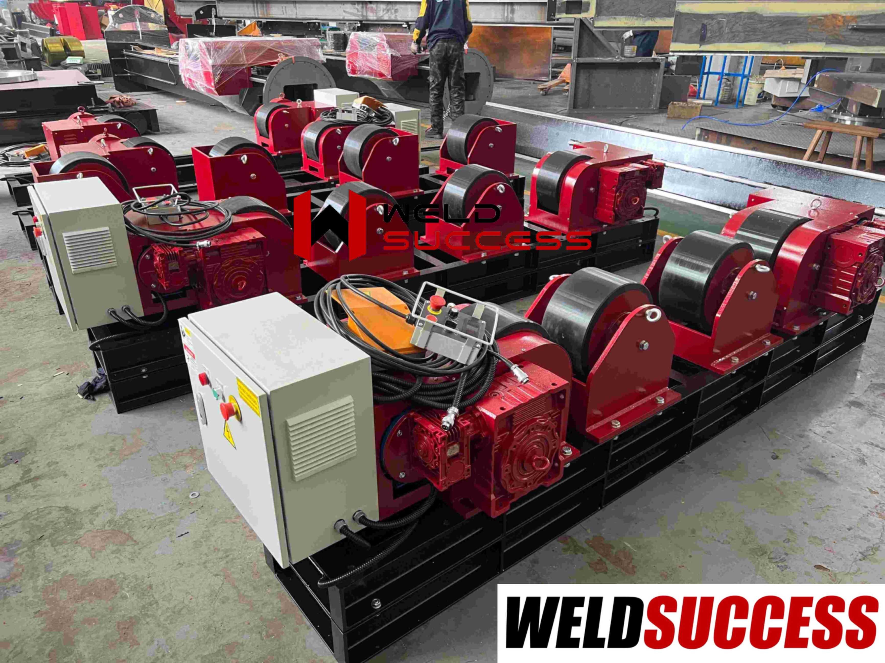 20 Ton Conventional Welding Rotator For Vessel Diameter 500-3500mm