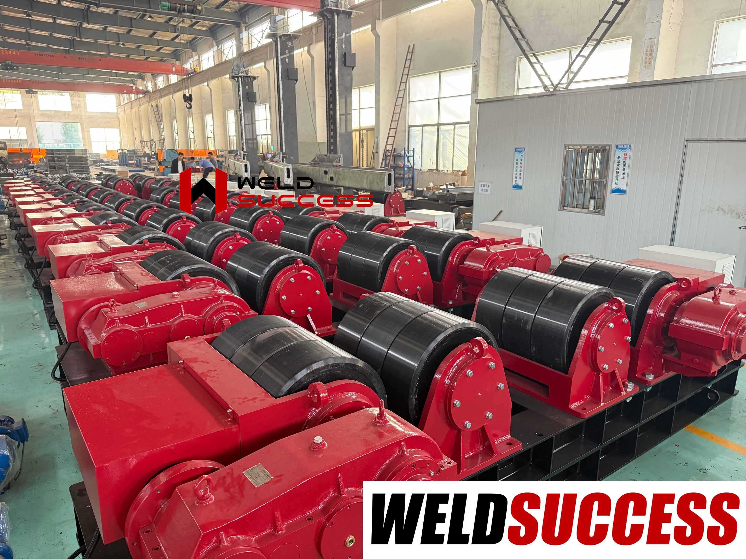 200T Versatile Heavy Duty Rotator for Vessel Welding