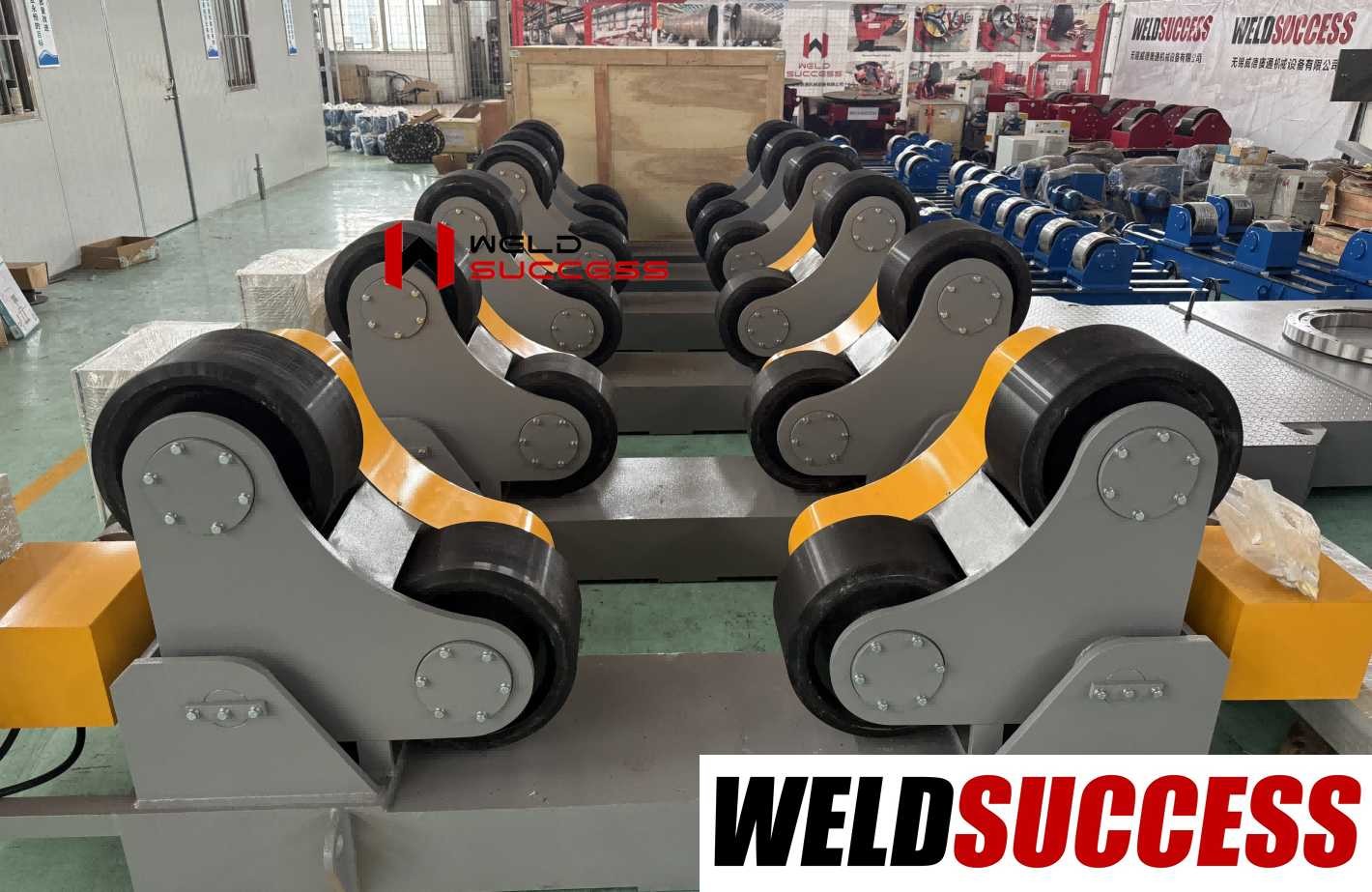 Versatile Efficient Rotator for Tank Heat Exchange Welding