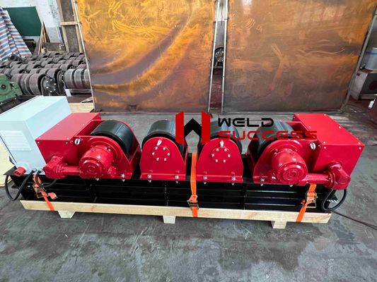 20T Welding Turning Rollers For Pipe Butt With PU With Bolt Adjustment