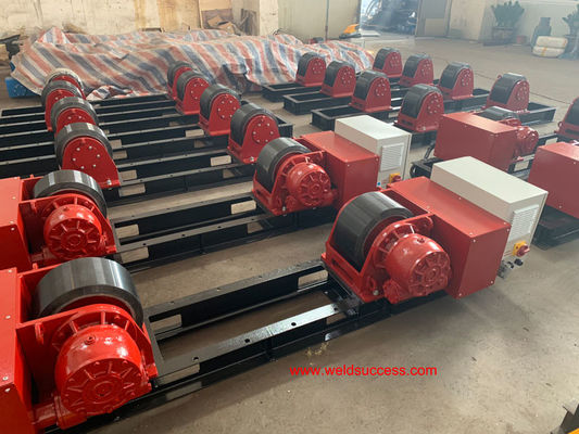 40T Pipe Conventional Welding Rotator With Bolt Adjustment With PU