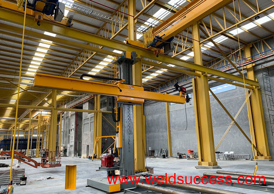 LHC 8080 Automatic Welding Column And Boom Manipulator For 8000 Mm Diameter