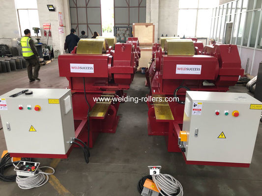 500T Pipe Conventional Welding Roller For Pipe Butt With Bolt Adjustment