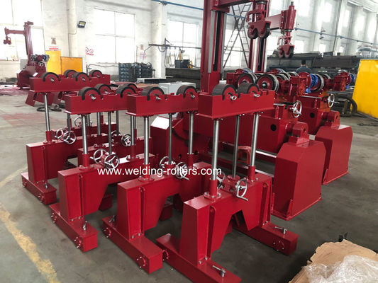 5 Ton Spool Pipe Welding Rollers With 100 Mm/Min Automatic Equipment