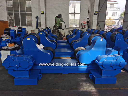 160 Ton Tank Turning Rolls Self Aligning With Pu Wheel