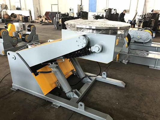 3T Hydraulic Tilting / Rotation 3 Axis Positioner With Hand Control ...