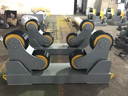 Pressure Vessels Pipe Welding Rotators / Stand Roller With Wireless ...