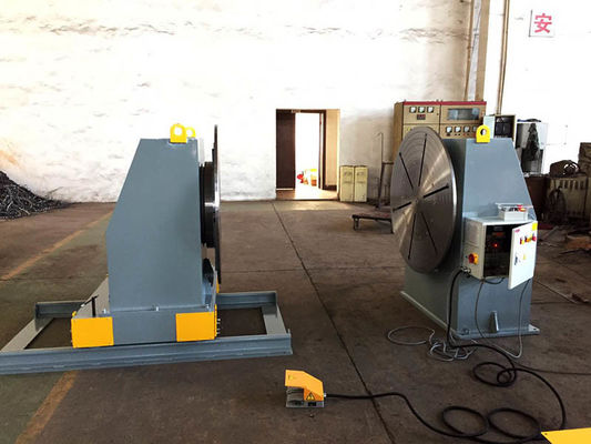 Head Tail Stock Pipe Welding Rotators Positioners For 360° Pipe Turning ...