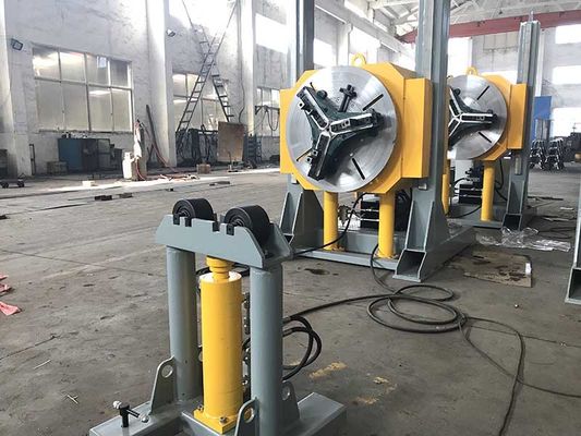 Hydraulic Height Adjustment Pipe Welding Positioners Automatic Lift ...