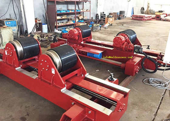 40Tons Conventional Welding Rotator, Leadscrew Travalling Tank Turning ...
