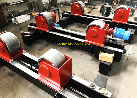 10T Lead Screw Pipe Welding Rotator, Conventional Tank Turning Rolls ...