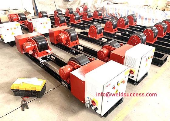 Conventional Bolt Adjustment Tank Turning Rolls 5t Pipe Welding Rotator
