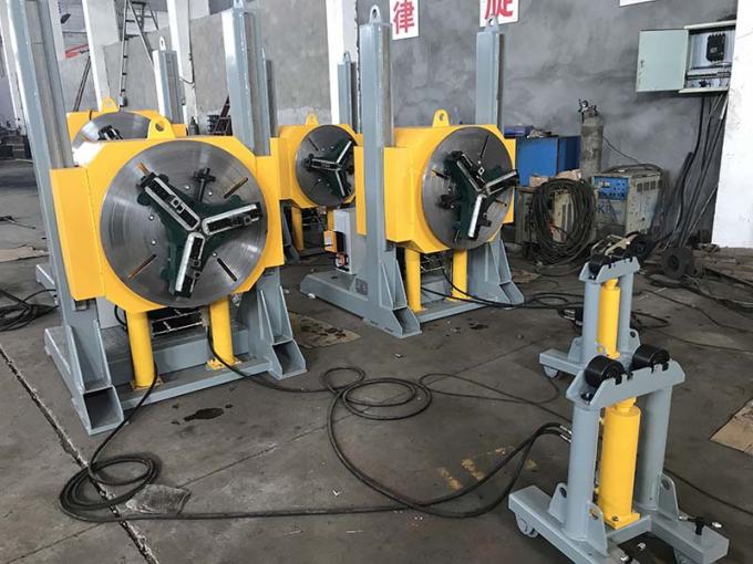 Hydraulic Lifting Pipe Turning Welding Rotary Positioner / Automatic ...