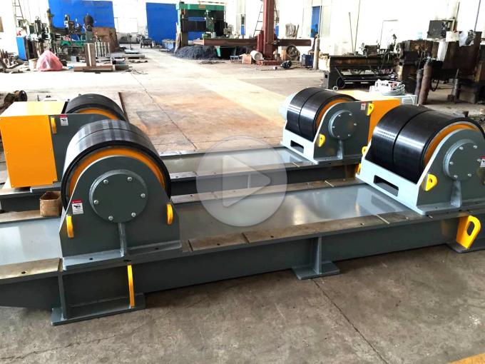 Grey 100T Pipe Welding Rollers Bolt Adjustment Conventional Welding ...