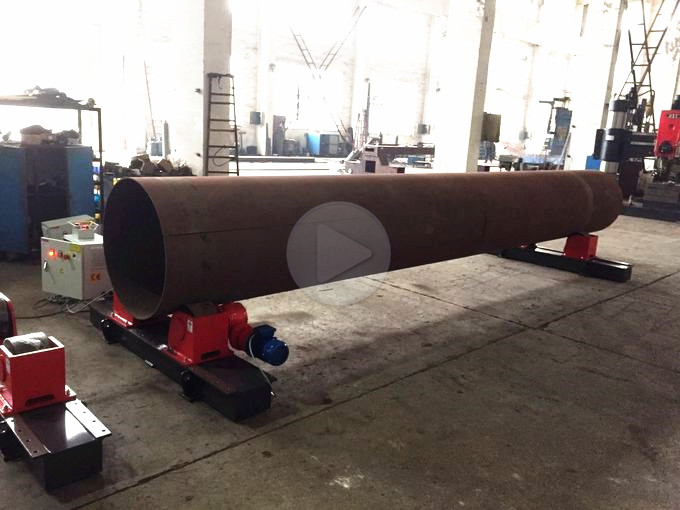 Capacity 5T Bolt Adjustment Pipe Welding Rollers PU Wheel, Pressure ...