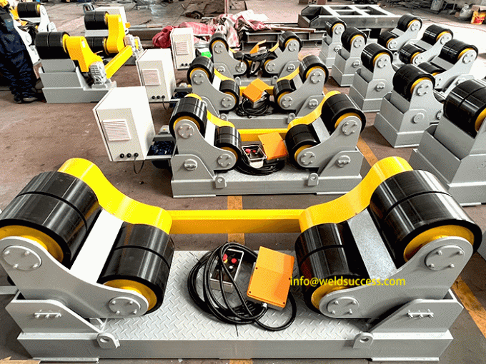 60T Self Aligning Tank Turning Rolls Hevy Duty Pipe Welding Rotator ...