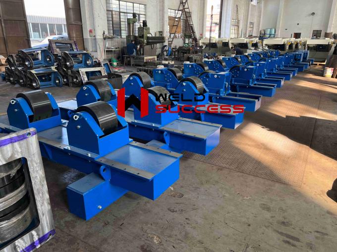 5T - 40T Tank Turning Rolls , Fit Up Welding Rotator For Pressure Vessels