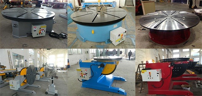 Horizontal Rotary Welding Positioner 20 T With Foot Pedal Wireless ...