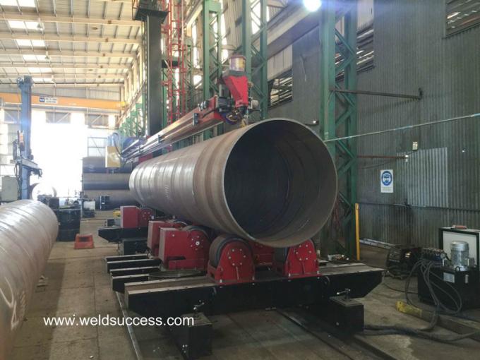 Conventional Tank Turning Rolls Stands 100 Ton Bolt Adjustment Steel ...
