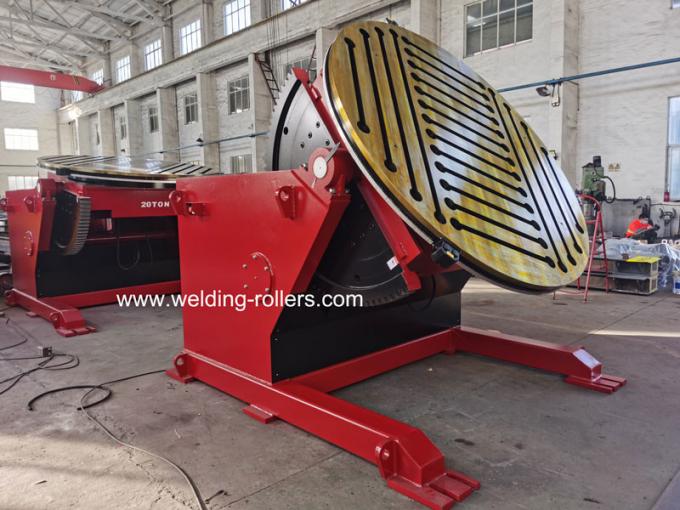 20 Ton Rotary Pipe Welding Positioner With 4KW