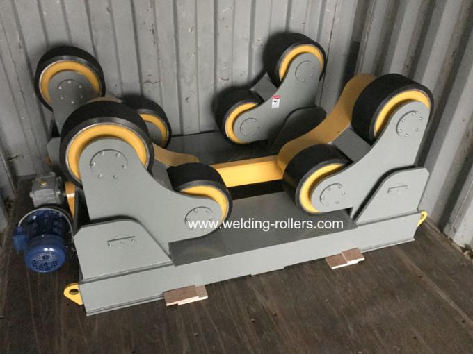 Self Aligning Pipe Welding Rollers 10 Ton Stands For Wind Tower